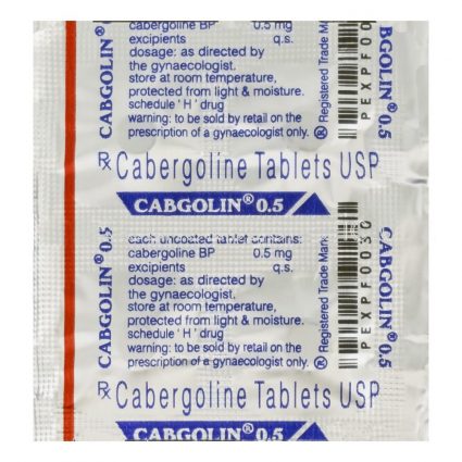 Cabergoline Tablets | Online Fertility Drugs for Sale | Steroids Store