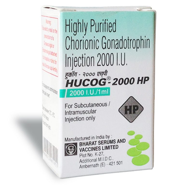 HCG 2000 I.U. | Human Chorionic Gonadotropin | Fertility Drugs